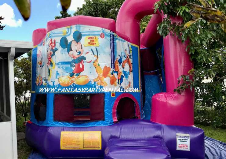 Dream Mickey Mouse Backyard Combo 4 in 1 – Fantasy Party Rental
